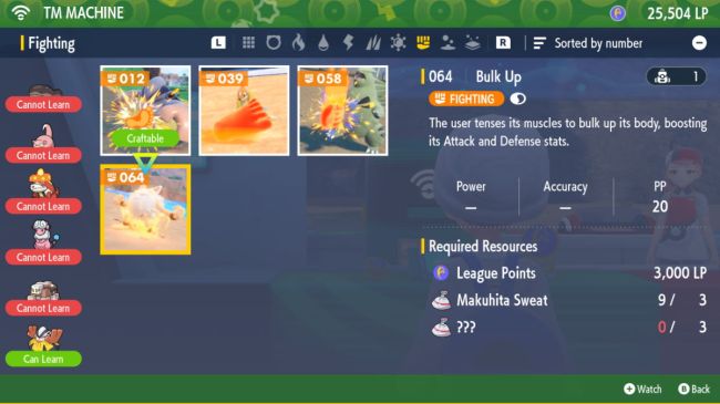 How To Get Bulk Up (TM064) in Scarlet and Violet and Pokémon That Learn ...