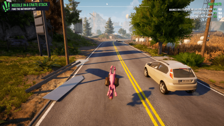 How to Complete 'How To Be A Goat' Instinct in Goat Simulator 3 - Touch ...