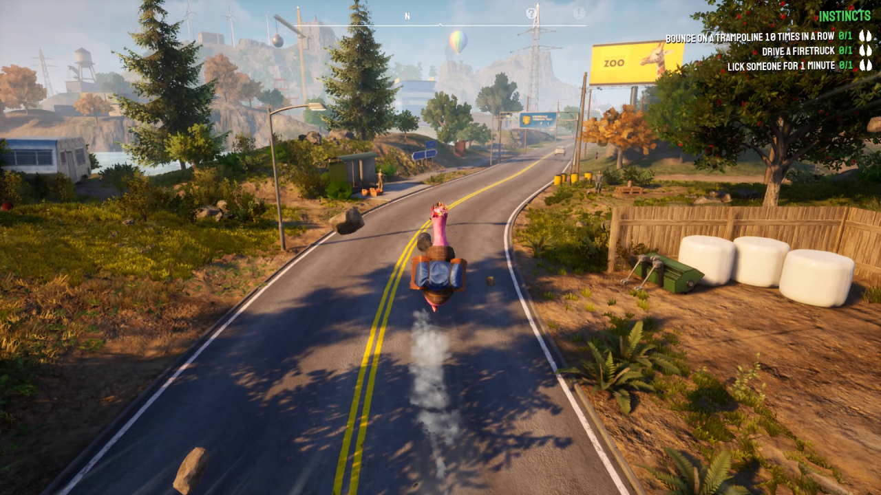 How to Complete 'How To Be A Goat' Instinct in Goat Simulator 3 - Touch ...