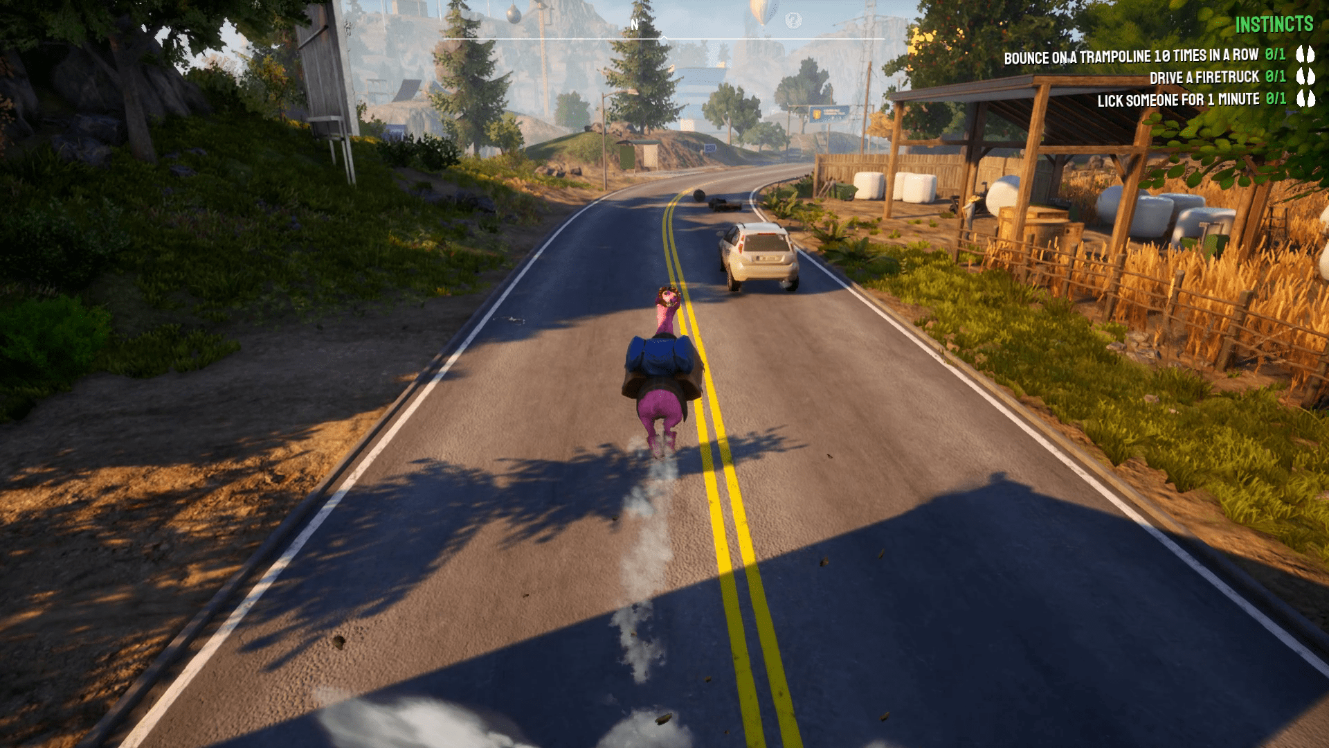 How to Complete 'How To Be A Goat' Instinct in Goat Simulator 3 - Touch ...