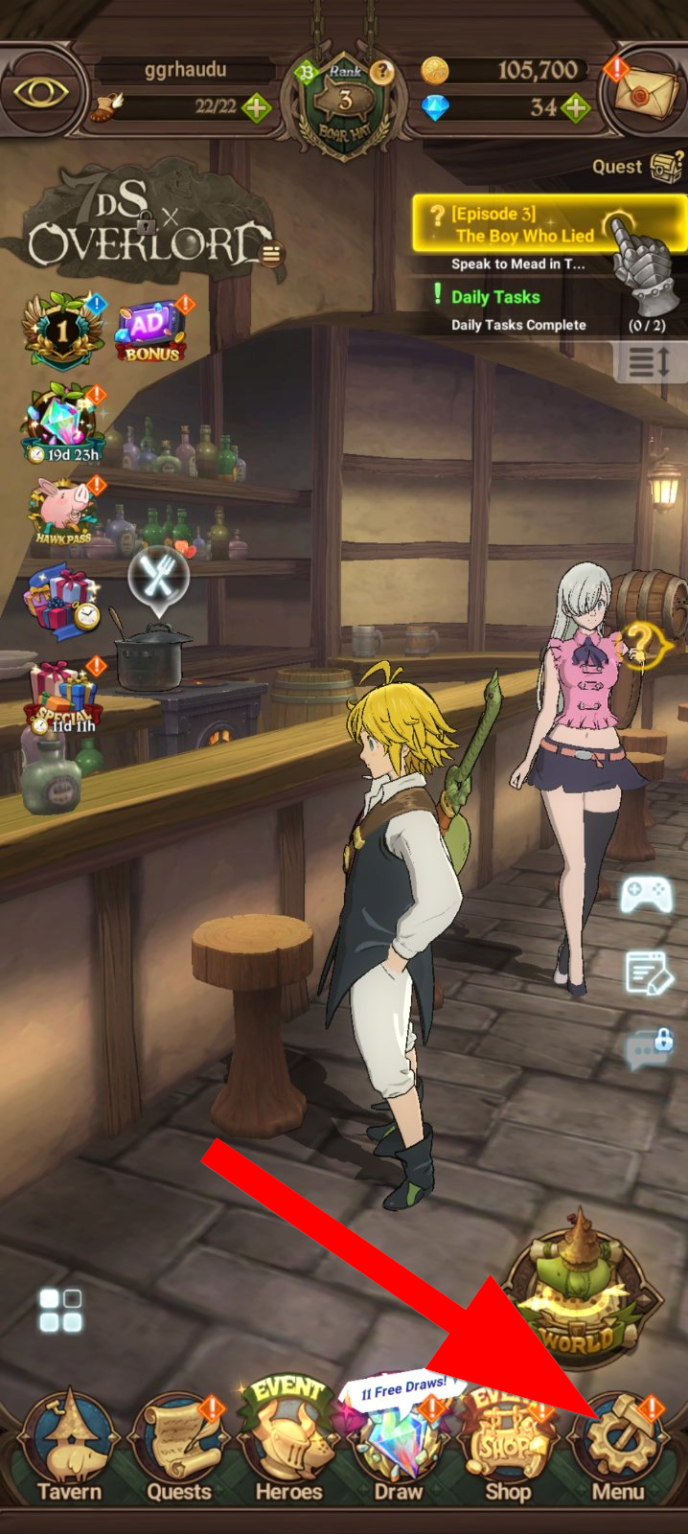 The Seven Deadly Sins (7DS): Grand Cross Codes - Touch, Tap, Play