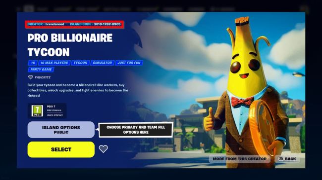 20 Best Fortnite Tycoon Codes - Touch, Tap, Play