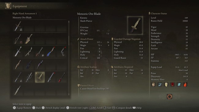 Top 5 Best Katanas in Elden Ring - Touch, Tap, Play