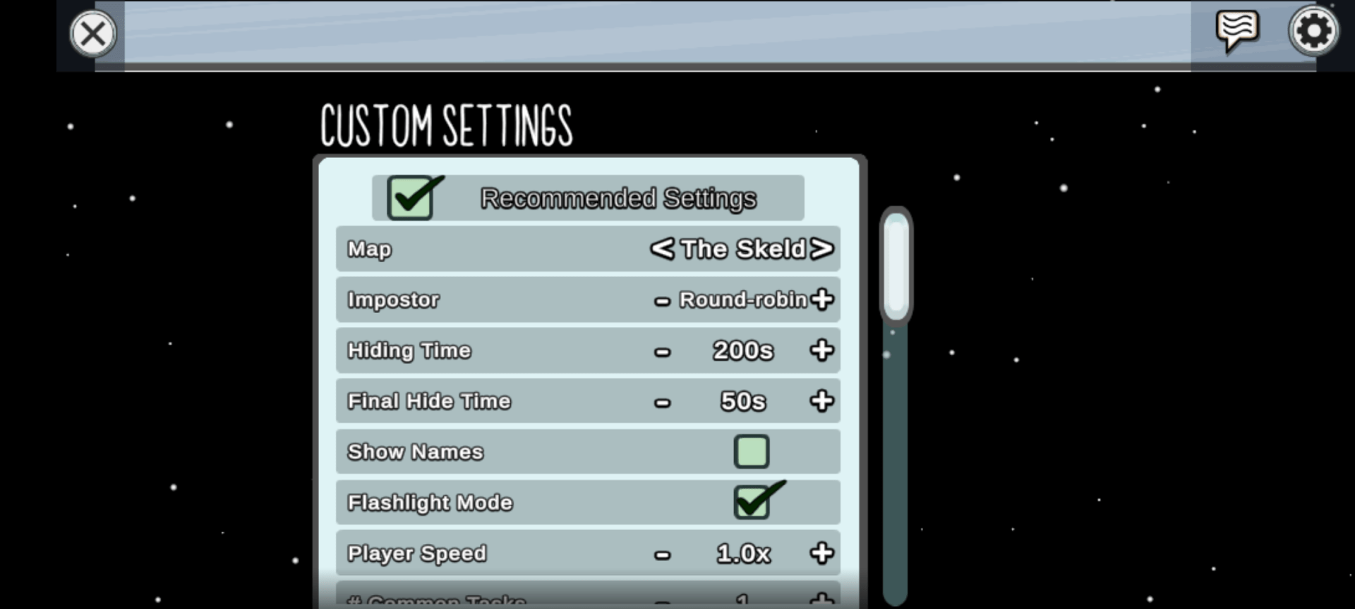 Best Among Us Game Settings - Touch, Tap, Play