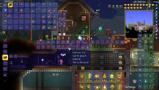 How To Make Hellstone Bars - Terraria Guide - Touch, Tap, Play