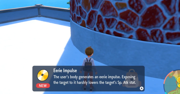 How To Get Eerie Impulse (TM096) in Scarlet and Violet - Touch, Tap, Play