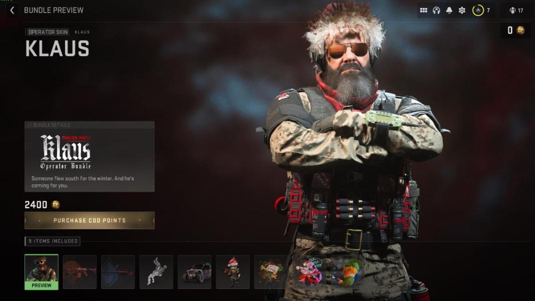 Everything to Know About Klaus Operator Bundle in MW2 - Touch, Tap, Play