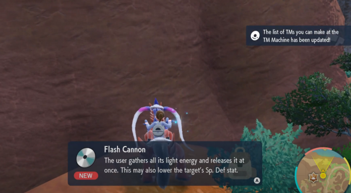 How To Get Flash Cannon (TM093) in Scarlet and Violet - Touch, Tap, Play
