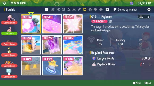 How To Get Psybeam (TM016) in Scarlet and Violet - Touch, Tap, Play