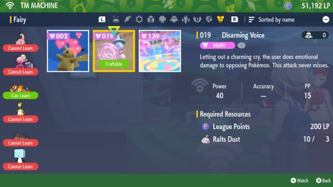 How To Get Disarming Voice (TM019) in Scarlet and Violet - Touch, Tap, Play