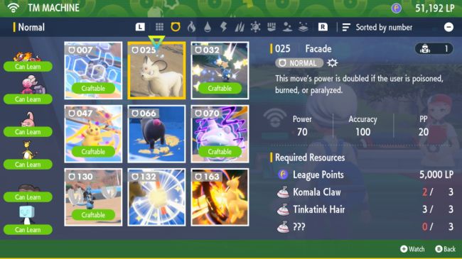 How To Get Facade (TM025) in Scarlet and Violet - Touch, Tap, Play