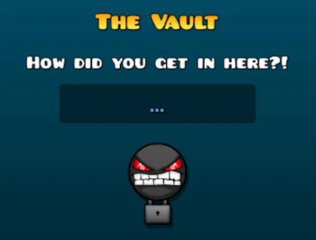 Geometry Dash - All Vault Codes - Touch, Tap, Play