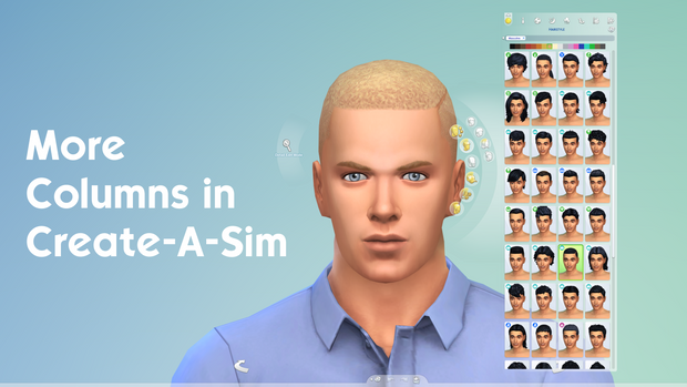 How to Install and Use More Columns Mod in Sims 4 - CAS Mod - Touch ...