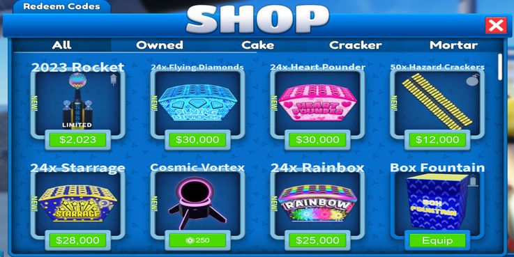 Fireworks Playground Codes - Touch, Tap, Play