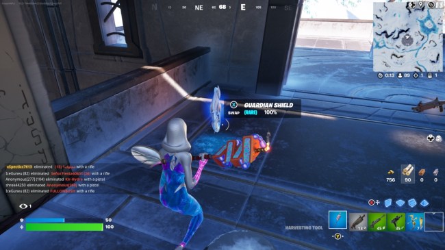 How to Block Shots Using the Guardian Shield in Fortnite - Touch, Tap, Play