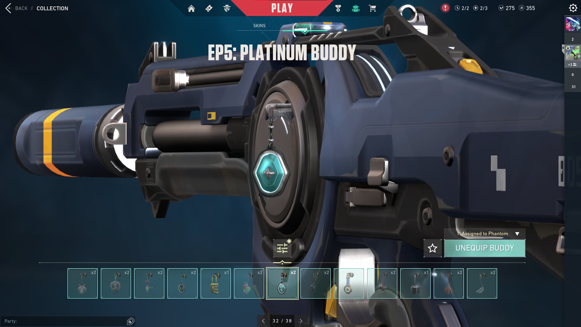 How To Get Rank Gun Buddy in Valorant - Touch, Tap, Play