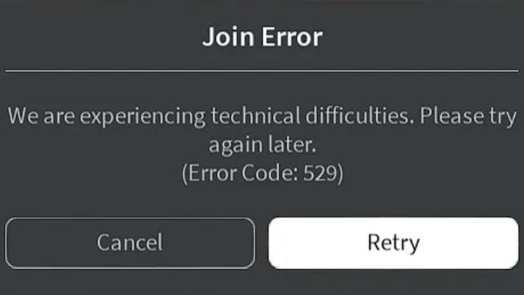 How to Fix Roblox Error Code 529 - Touch, Tap, Play