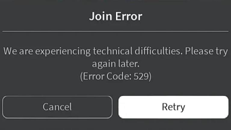 How to Fix Roblox Error Code 529 - Touch, Tap, Play