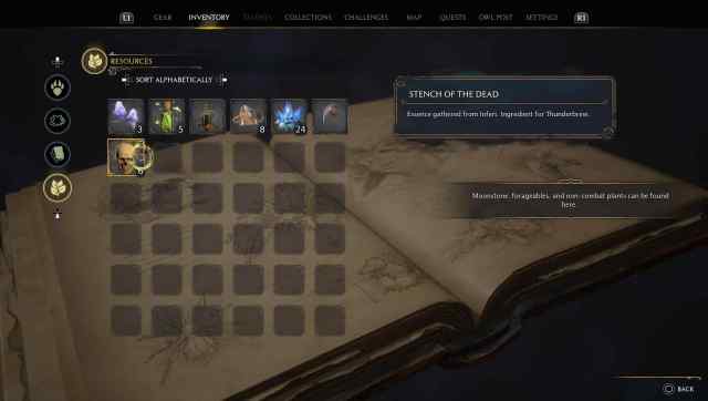 How to Get Stench of the Dead in Hogwarts Legacy - Touch, Tap, Play