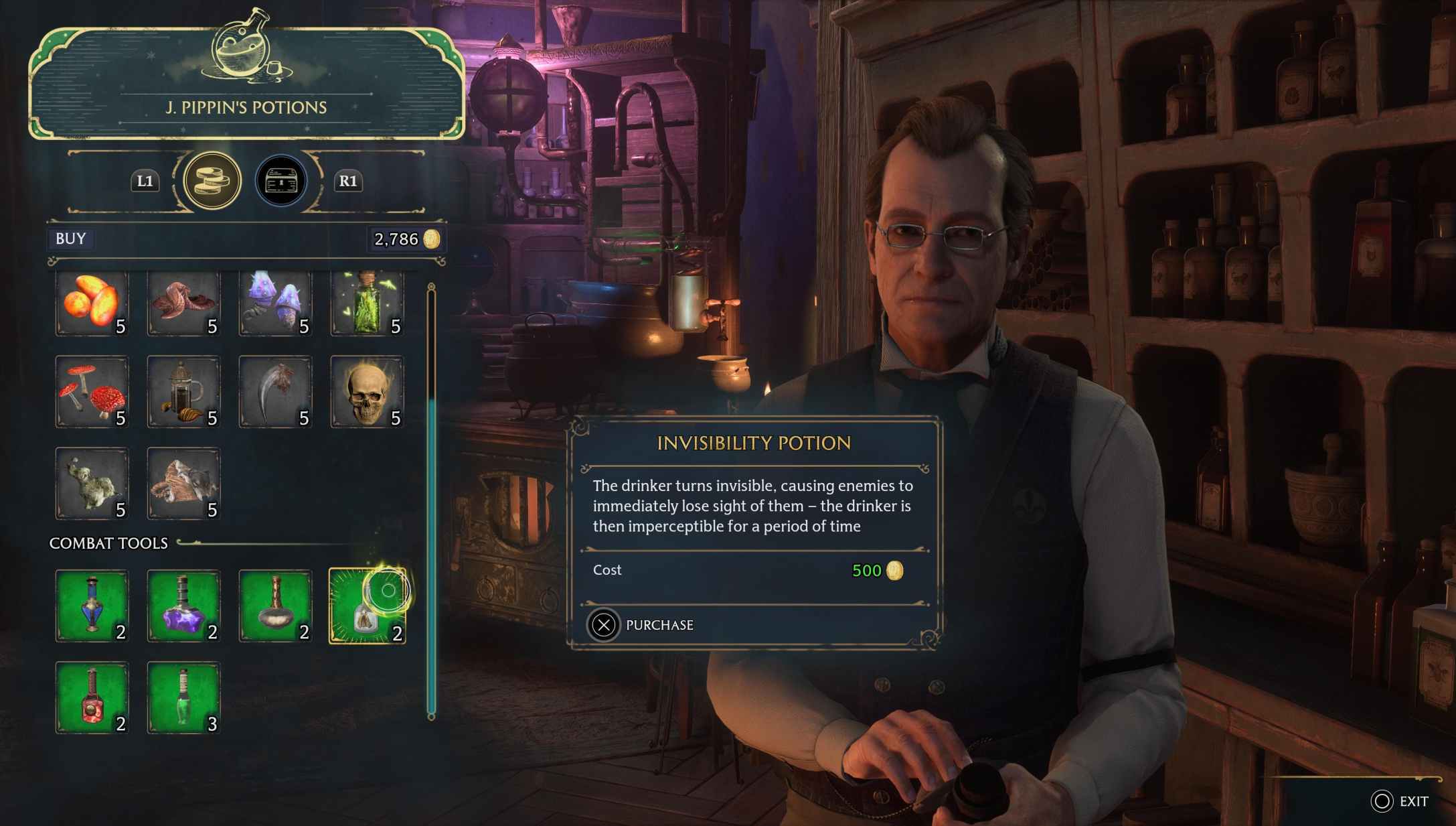 How to Craft Invisibility Potion in Hogwarts Legacy | Potion Recipe Guide - Touch, Tap, Play