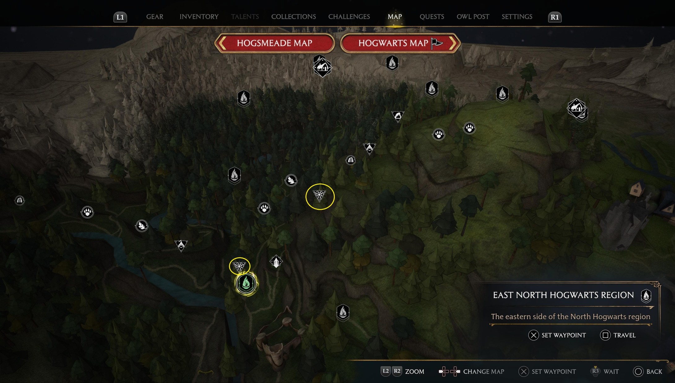 Where to Find Spiders in Hogwarts Legacy - Touch, Tap, Play