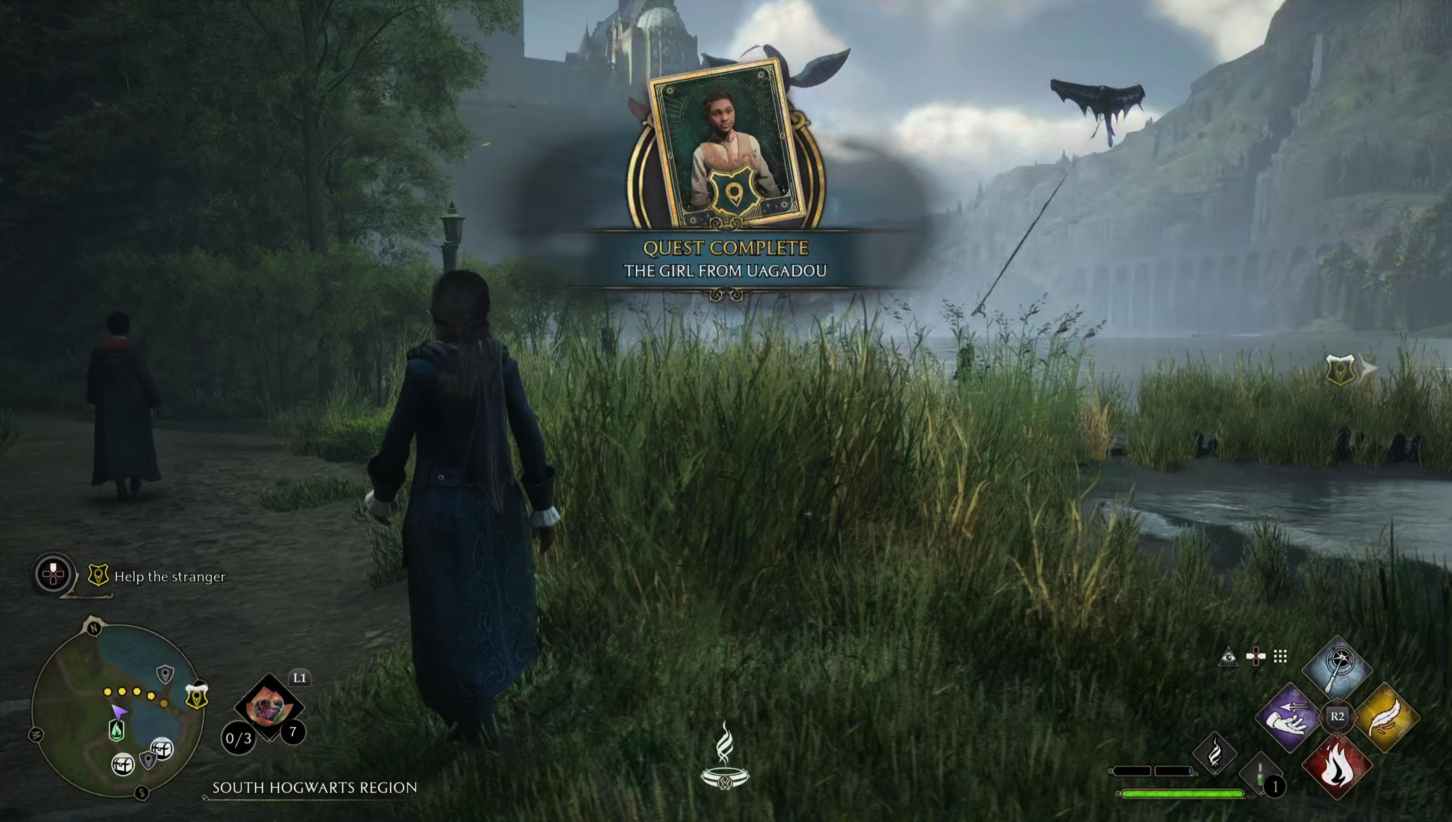 How to Complete 'The Girl from Uagadou' Quest in Hogwarts Legacy - Touch, Tap, Play