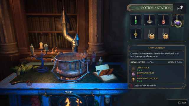 How to Craft Thunderbrew Potion in Hogwarts Legacy - Touch, Tap, Play