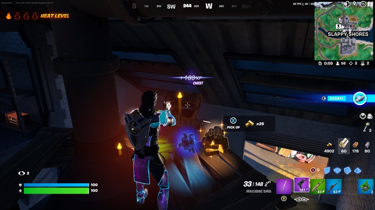 How to Increase Heat Level in Fortnite - Touch, Tap, Play