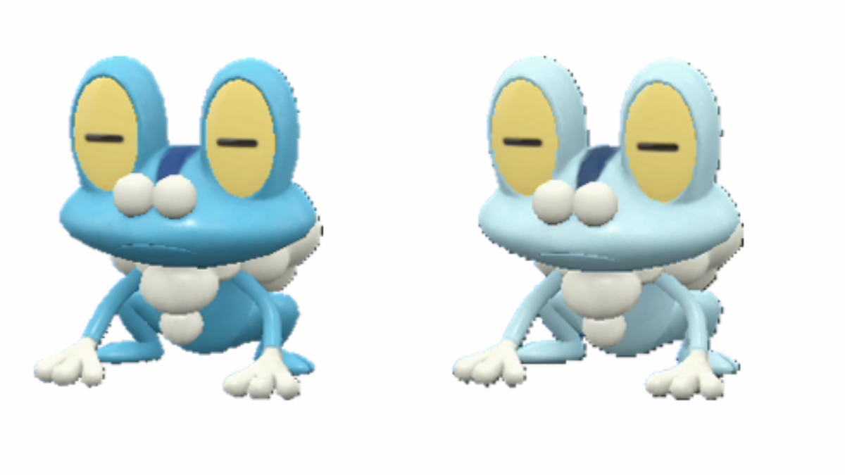 All Shiny Water Pokémon in Scarlet & Violet - Touch, Tap, Play