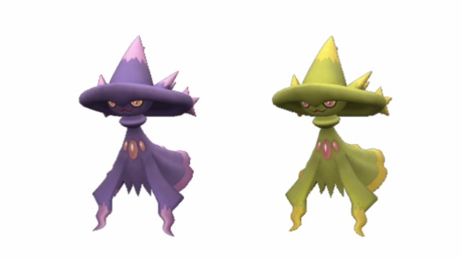 All Shiny Ghost Pokémon in Scarlet and Violet - Touch, Tap, Play
