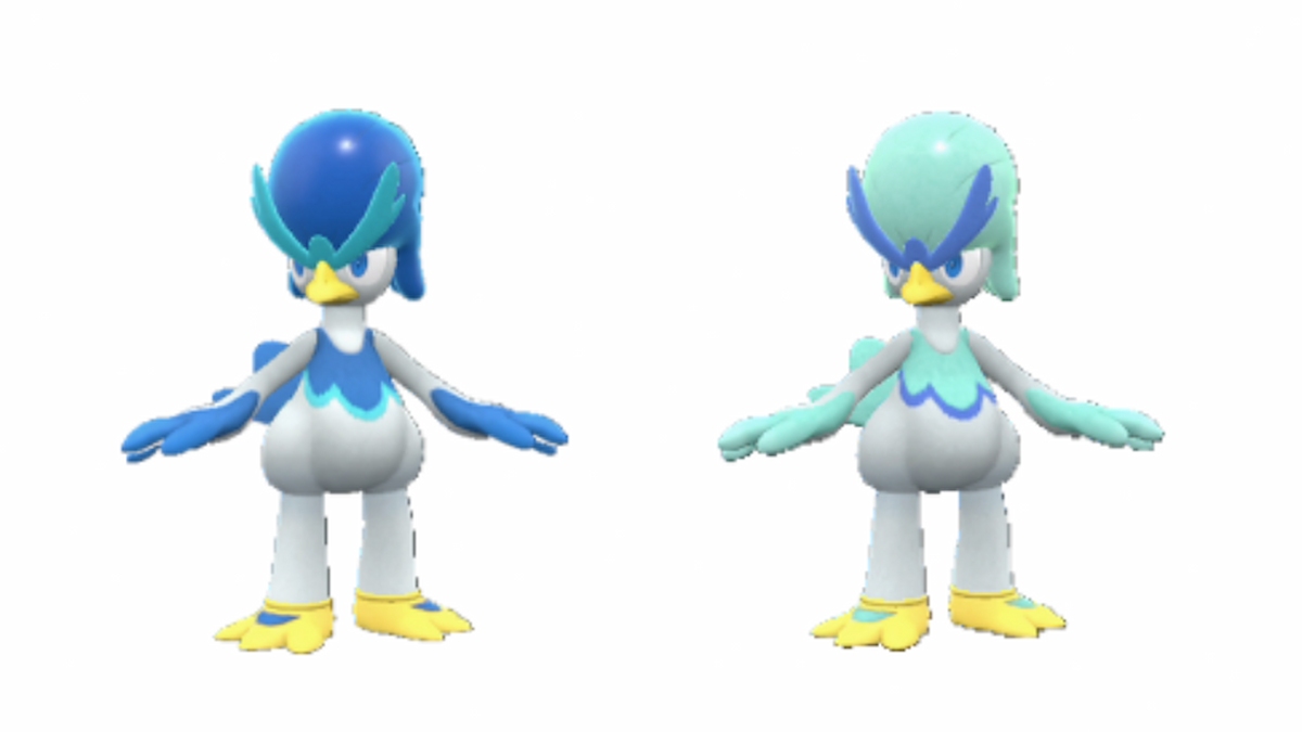 All Shiny Water Pokémon in Scarlet & Violet - Touch, Tap, Play
