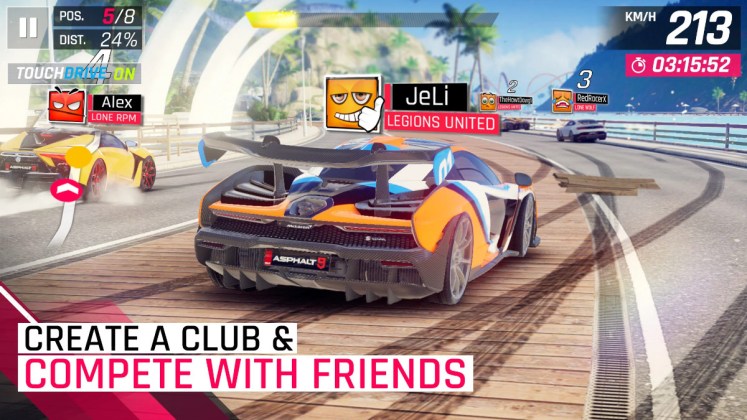 Asphalt 9 Redeem Codes - Touch, Tap, Play