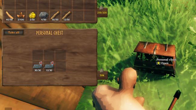 Valheim: How to Craft a Personal Chest - Touch, Tap, Play