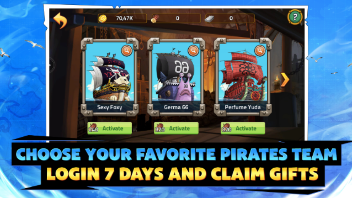 Epic Pirate Adventure Codes - Touch, Tap, Play