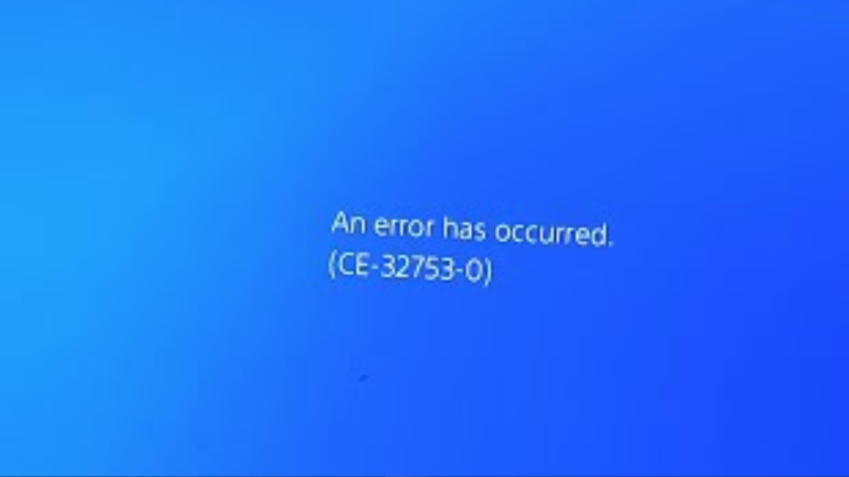 How to Fix PS4 Error Code CE-32753-0 - Touch, Tap, Play