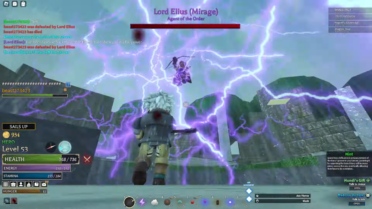 How to Defeat Lord Elius in Roblox Arcane Odyssey - Touch, Tap, Play
