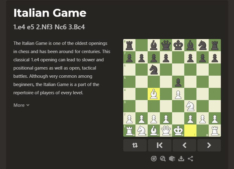 How to Play the Italian Game on Chess.com - Guide - Touch, Tap, Play