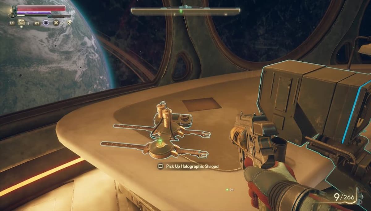 The Outer Worlds: How to Use Holographic Shroud - Touch, Tap, Play