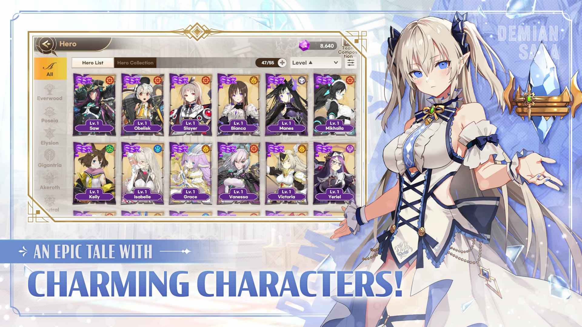 Demian Saga Tier List - Touch, Tap, Play