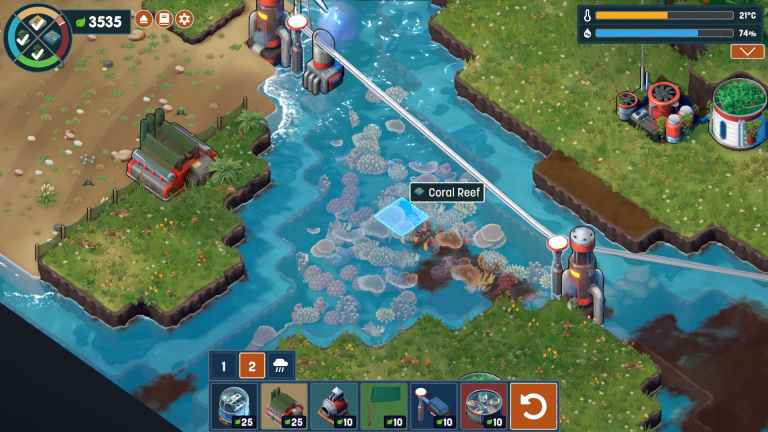 How to Create Coral Reefs in Terra Nil - Touch, Tap, Play