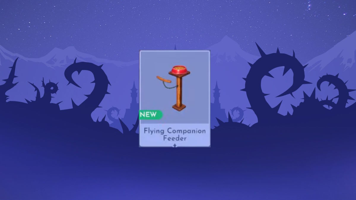 How to craft Flying Companion Feeder in Disney Dreamlight Valley ...