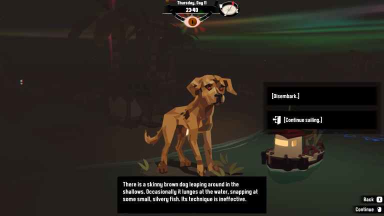 Where to Take the Dog in Dredge - Touch, Tap, Play