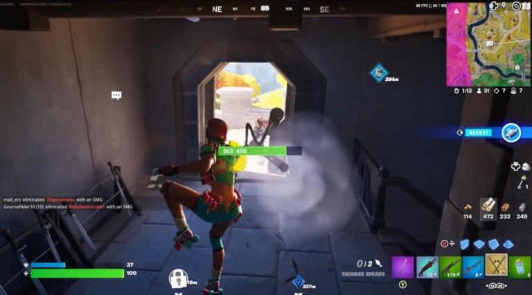 Fortnite: How to Damage Opponents While Airborne - Touch, Tap, Play