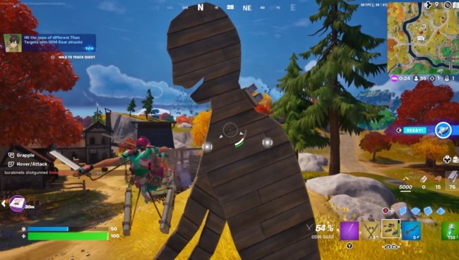 All Titan Target Locations in Fortnite - Touch, Tap, Play