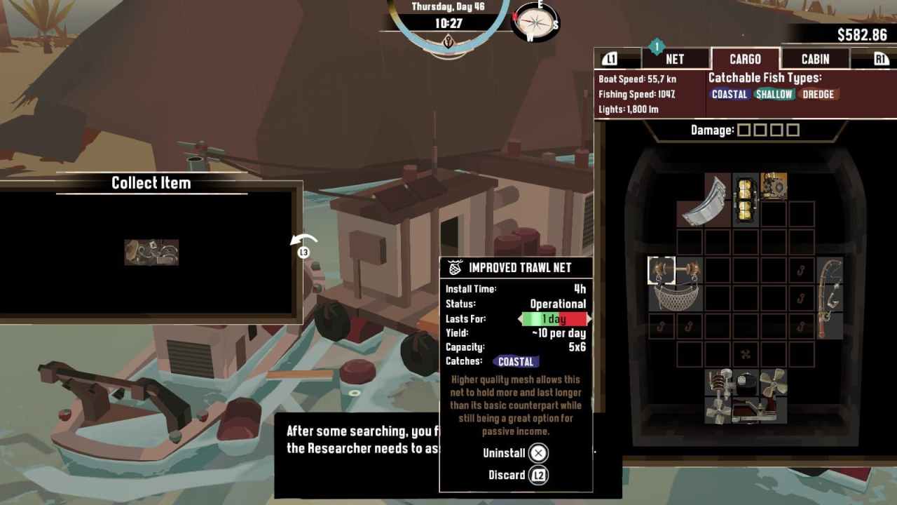 Best Gear and Upgrades in Dredge - Touch, Tap, Play