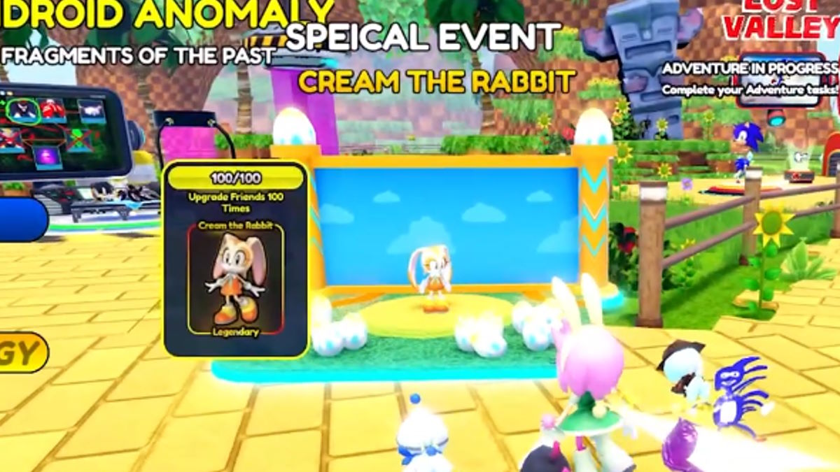 How to Unlock Cream the Rabbit in Roblox Sonic Speed Simulator - Touch ...