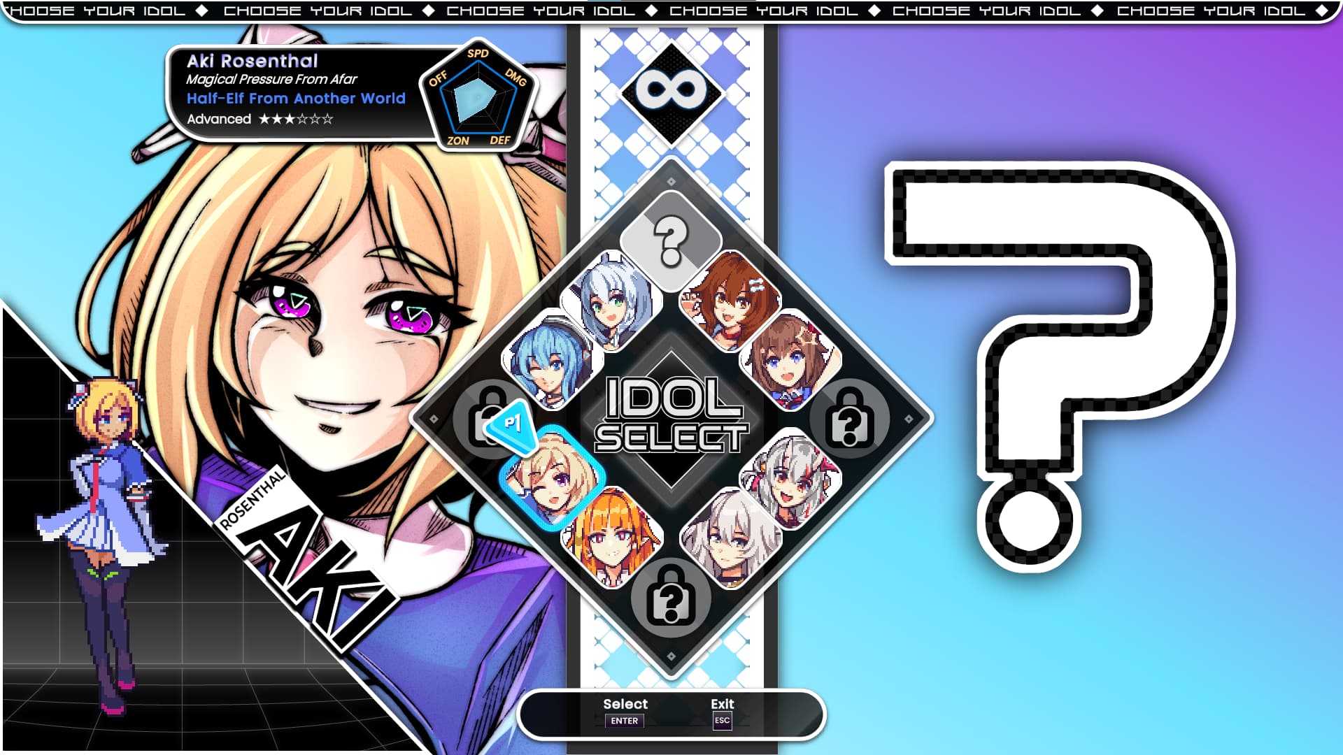 All Unlockable Characters in Idol Showdown - Touch, Tap, Play