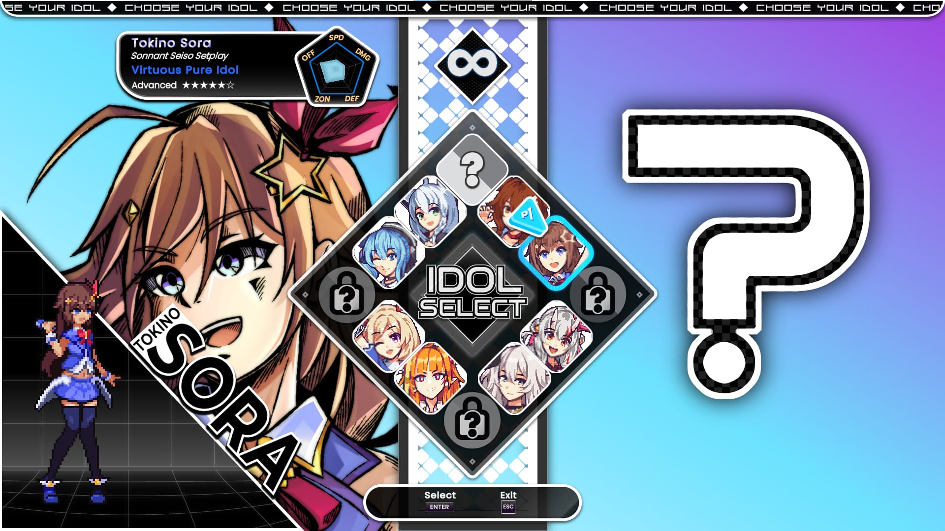 All Unlockable Characters in Idol Showdown - Touch, Tap, Play