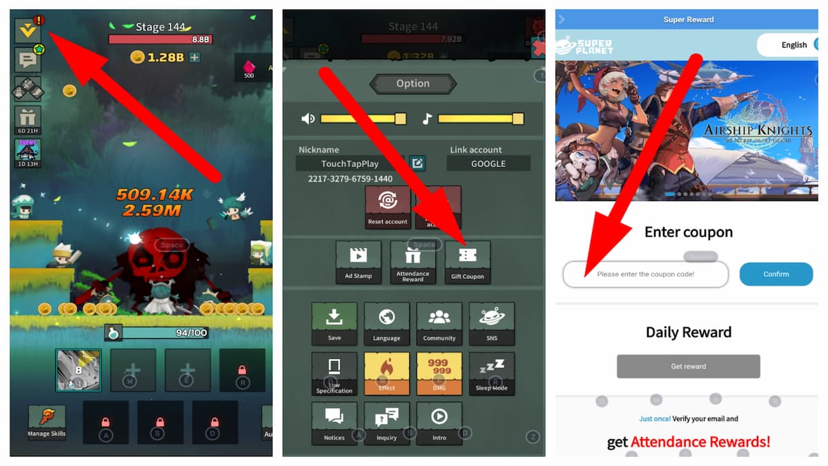 Tap Dragon: Little Knight Luna Codes - Touch, Tap, Play