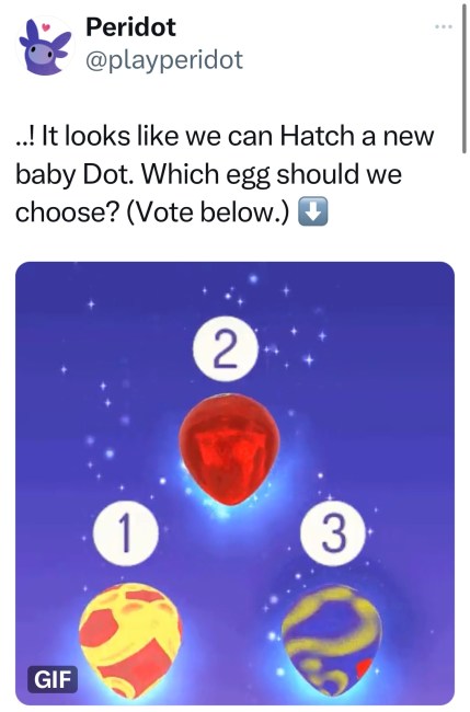 Which Egg to Choose in Peridot - Touch, Tap, Play